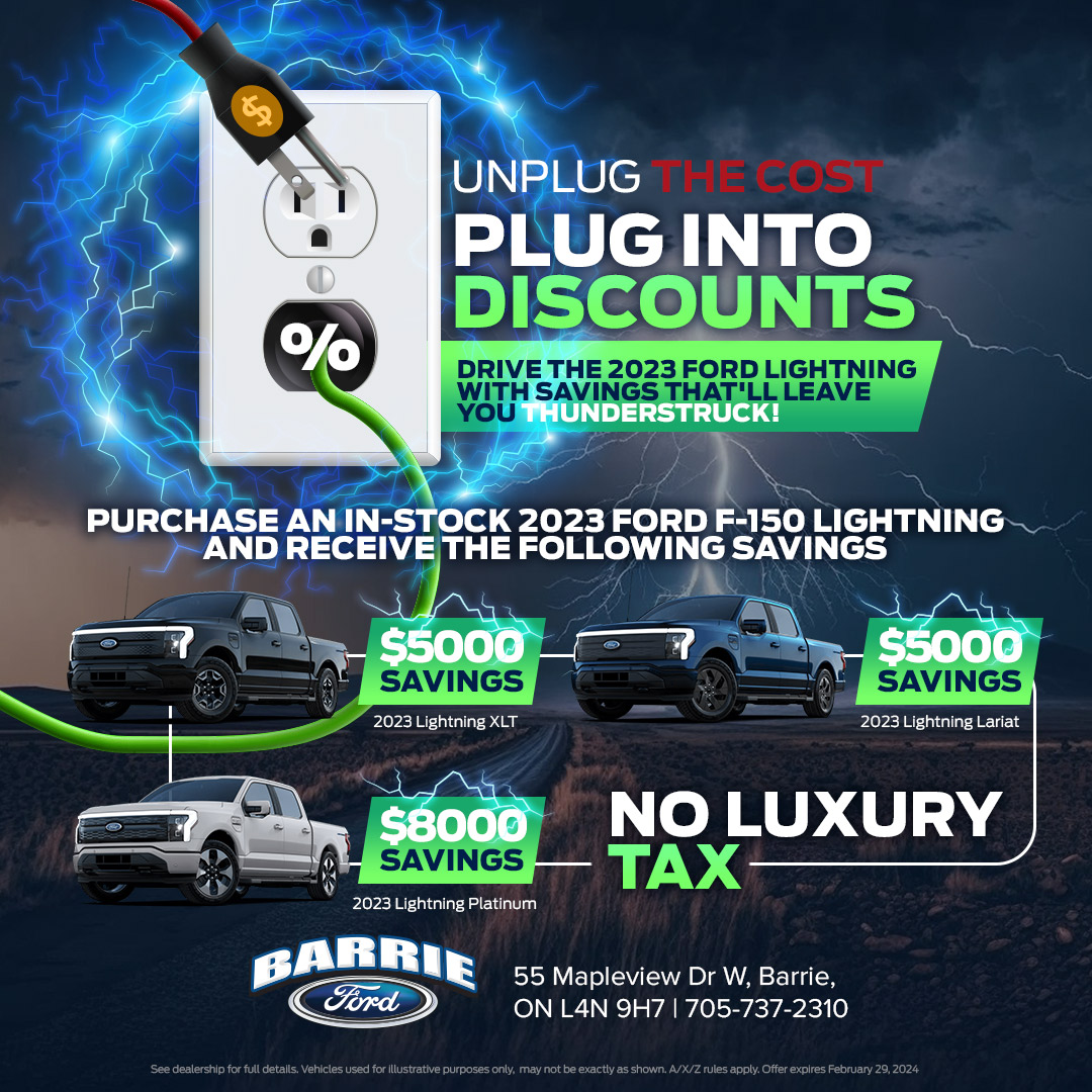 Monthly Special Offers - Barrie Ford